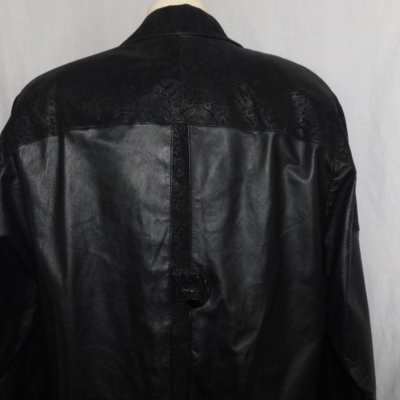 Charles Klein | Jackets & Coats | Full Length Charles Klein Leather ...